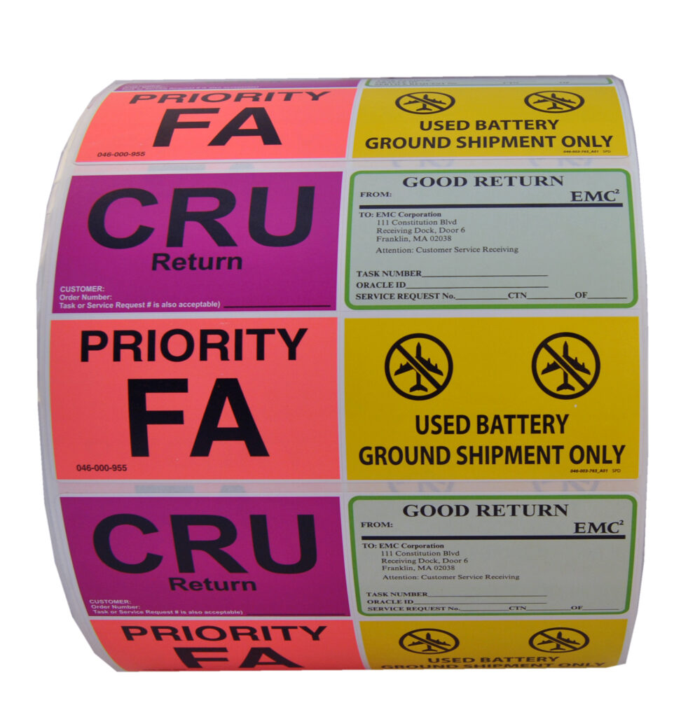 Clean Release labels - Print Source Graphics