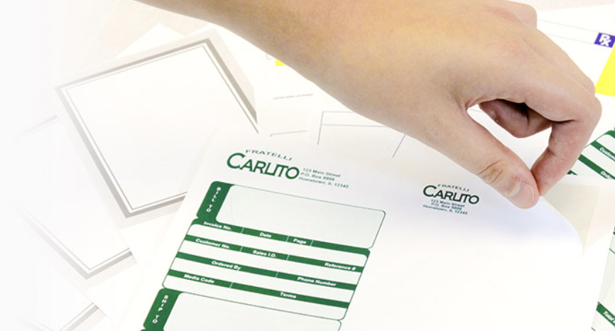 Stock Integrated Labels - Print Source Graphics